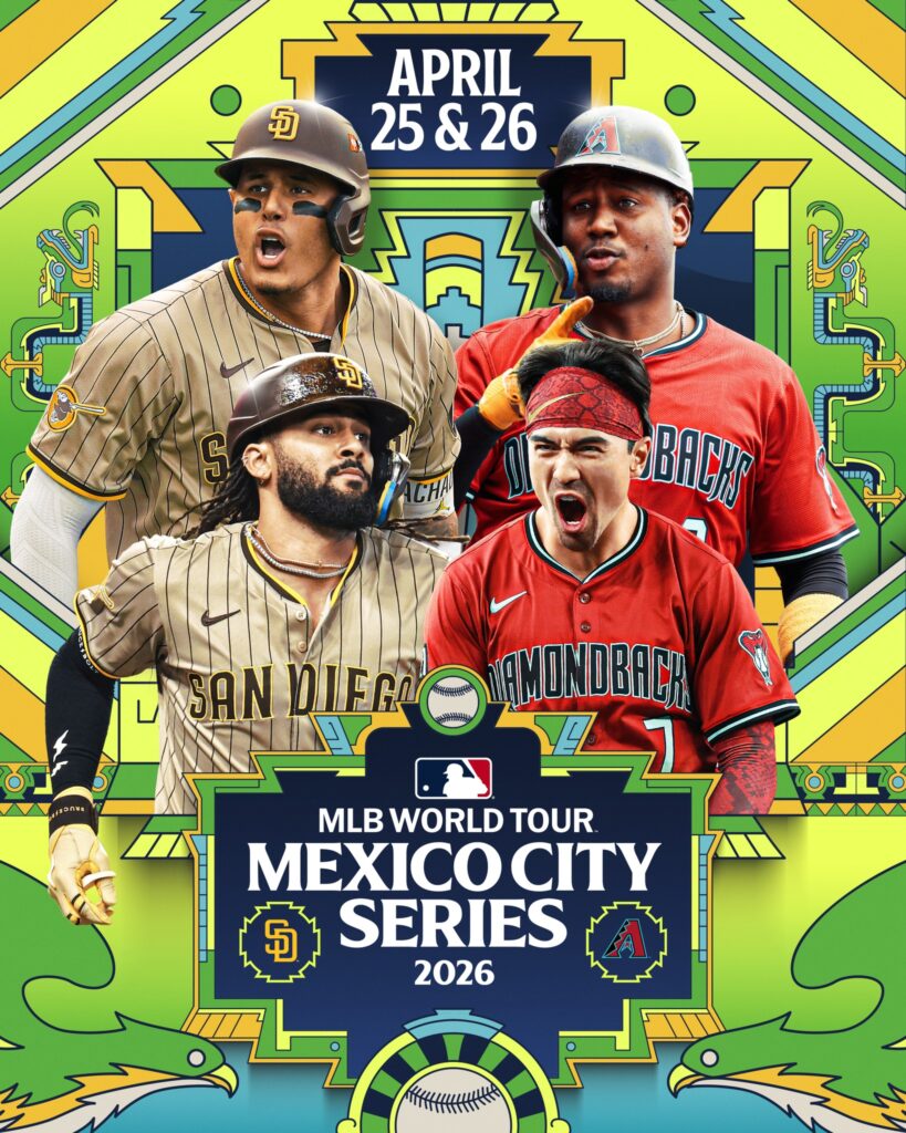 MLB regresa a Ciudad de México en 2026 con serie entre D-backs y Padres ...